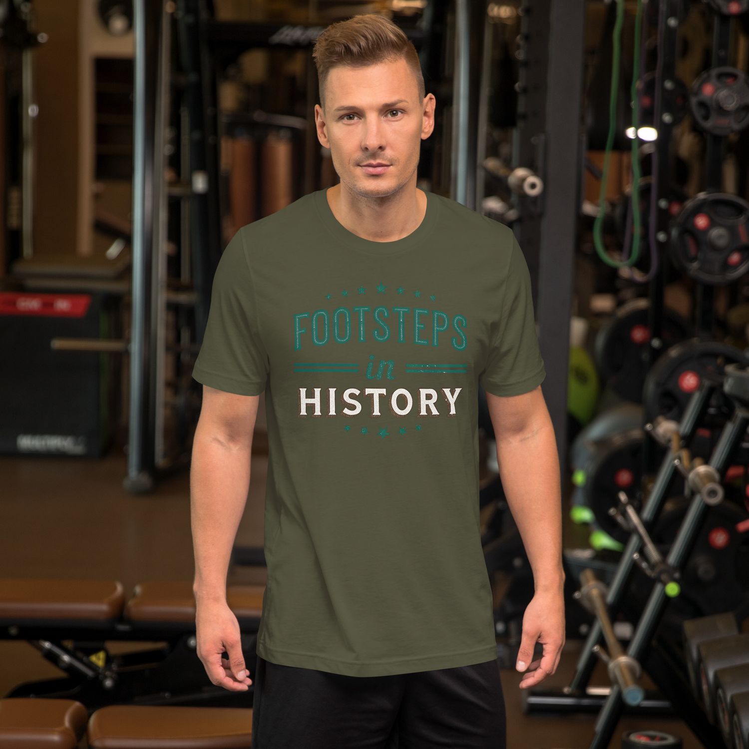 Footsteps in History Unisex T-shirt
