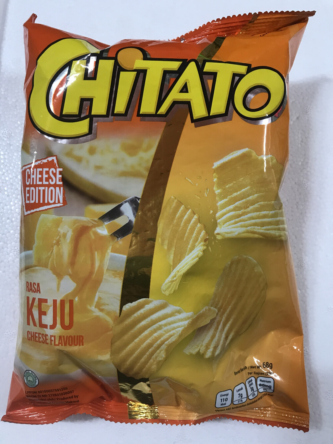 Chitato Rasa Keju Cheese Flavour 68gr