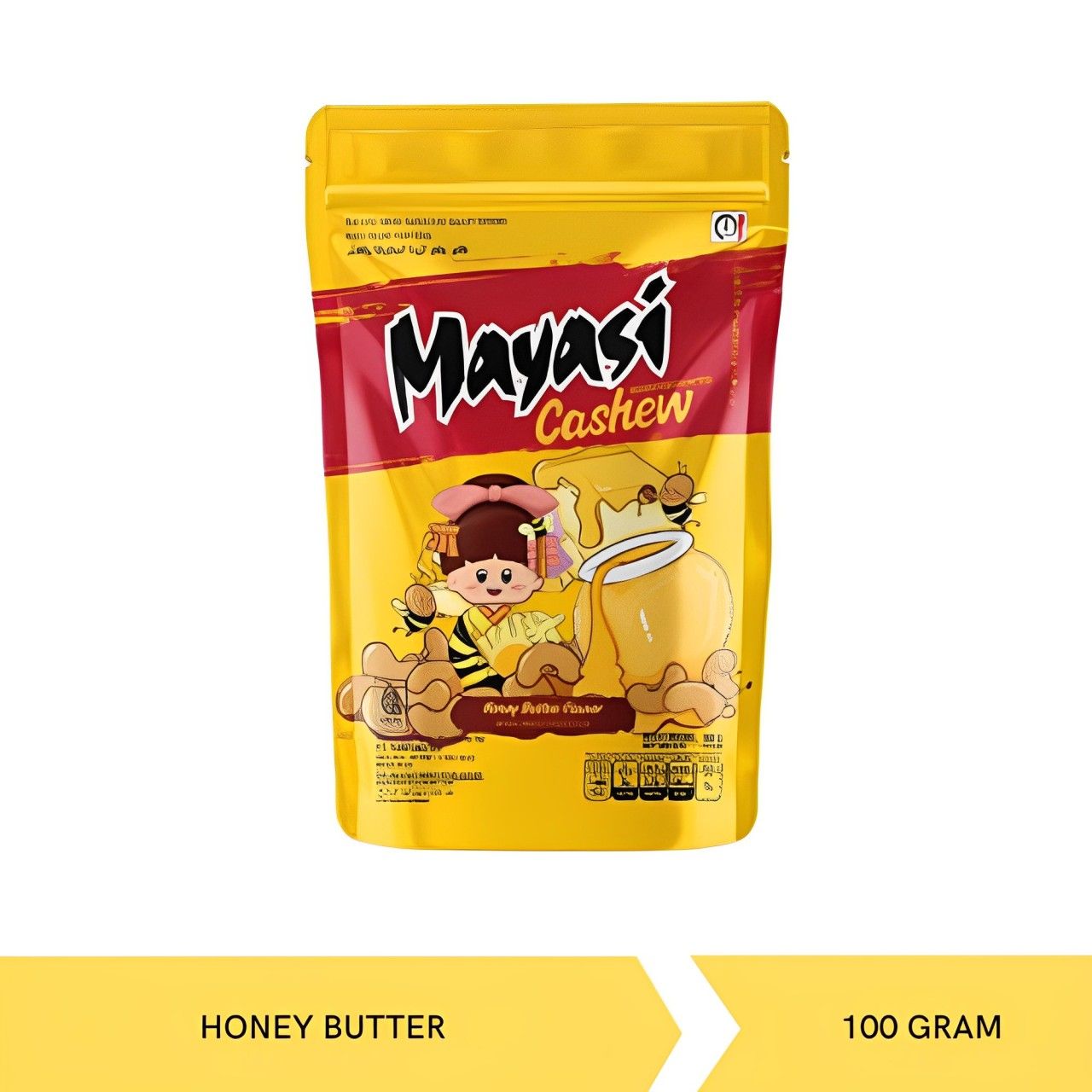 Kacang MAYASI Rasa Honey Butter