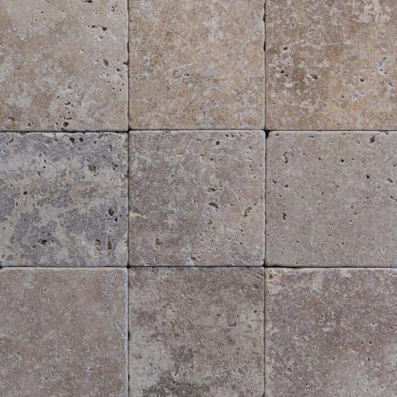 Noce Travertine Cobbles