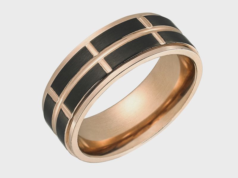 Alpine Men's Titanium Ring 7 mm