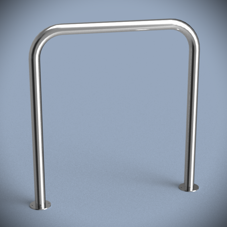 Custom 2" Swim Platform Staple Rail