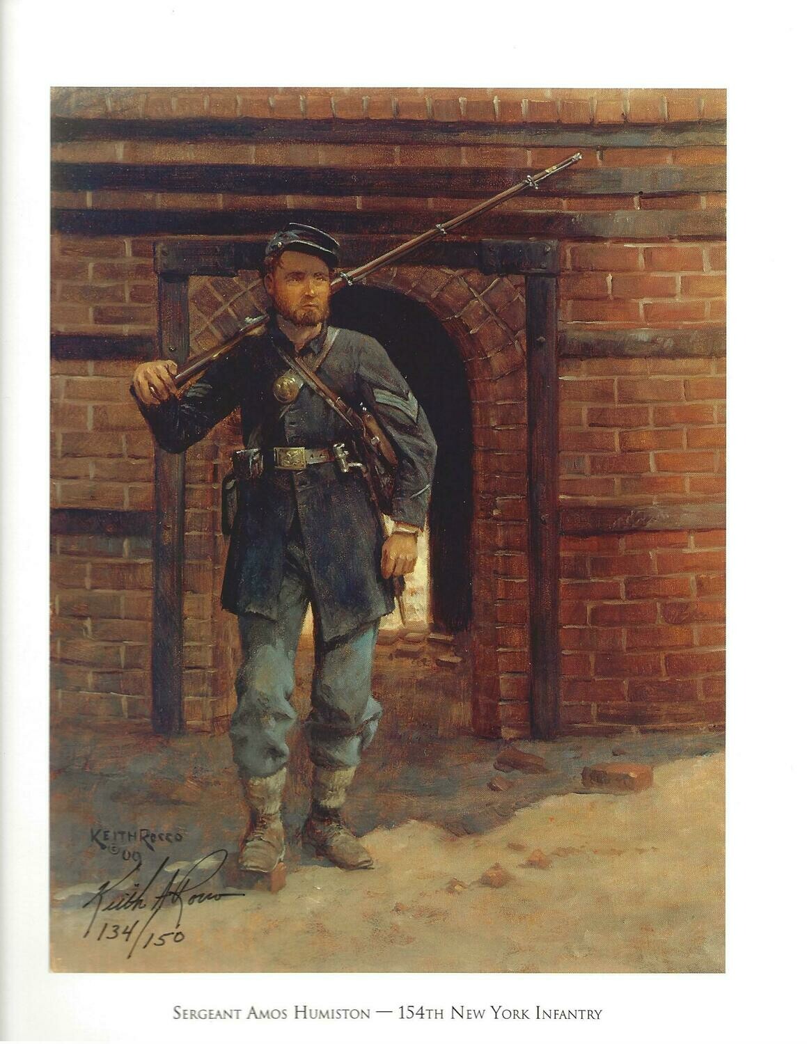 Sgt Amos Humiston 154th NY 1863 by Keith Rocco – Store – Artist ...
