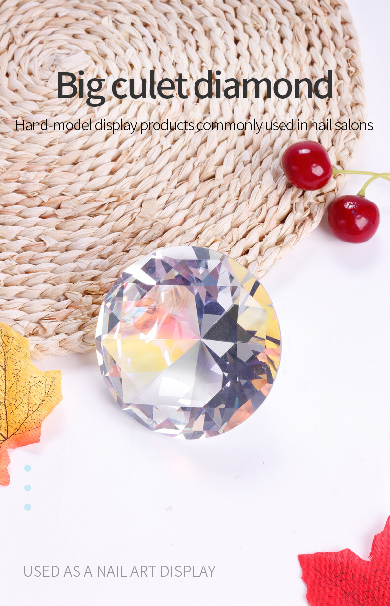 8cm Diamond Display Nails Photograph