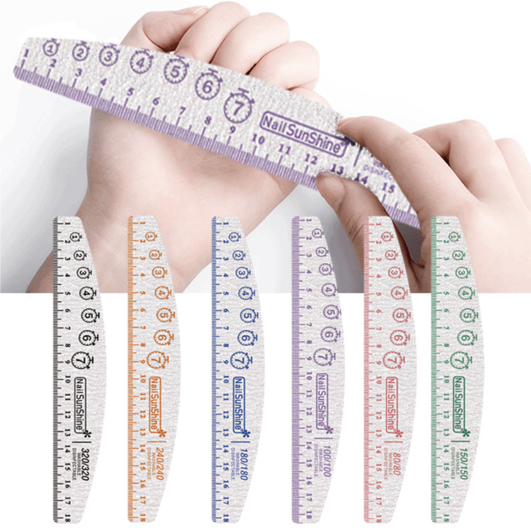 Ruler Nail Filer 25pcs