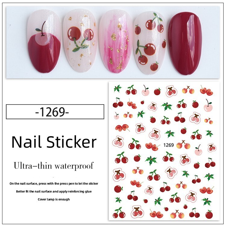 Nail Sticker Jo1269 Cherry