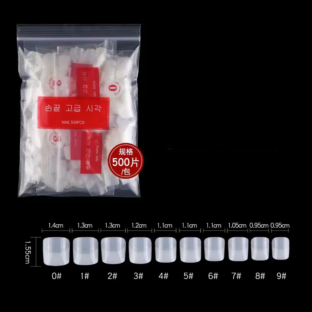 35# Nail Tips ( 500pcs/Packet )