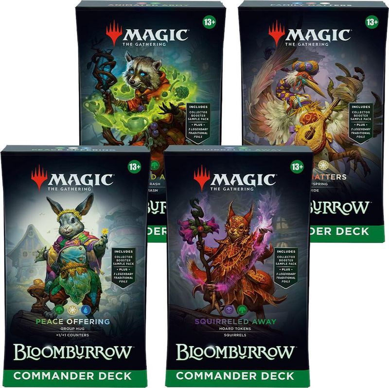 Bloomburrow Commander Decks