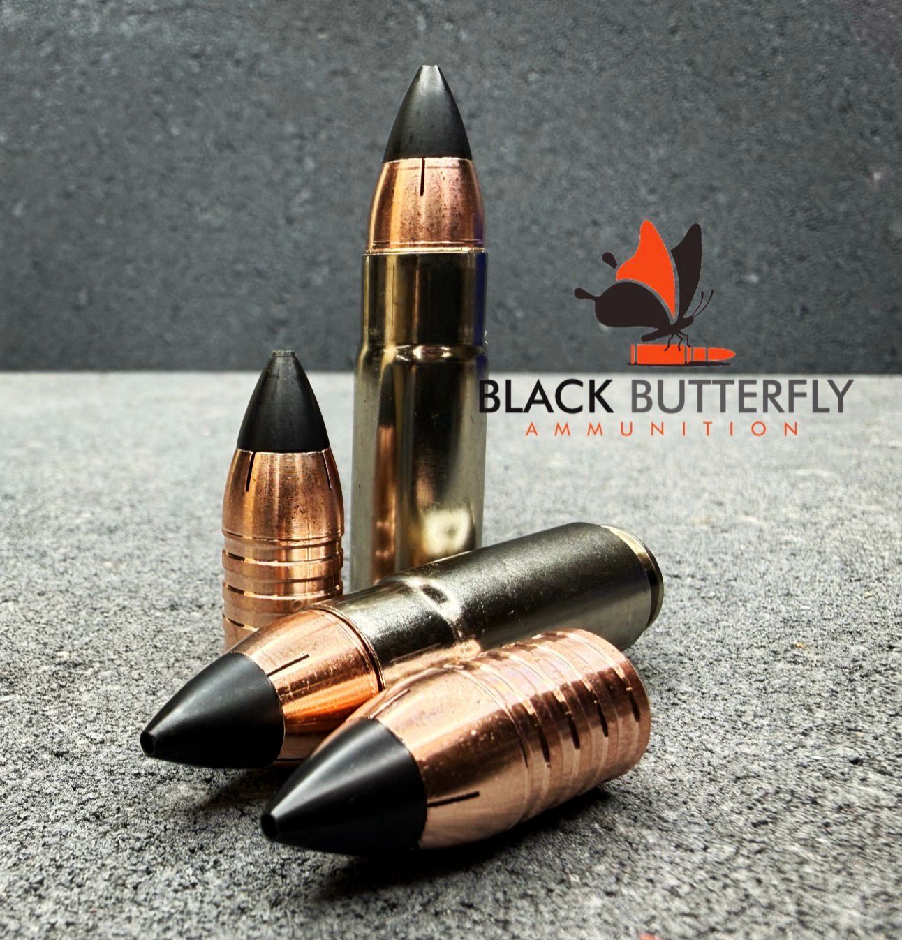 Black Butterfly Ammunition Premium, .458 SOCOM, 265 gr, 20 Rounds ...