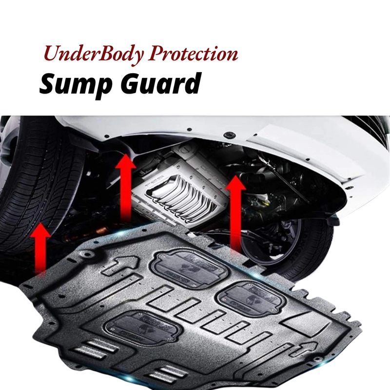 Underbody Protection: Steel Sump guard installation