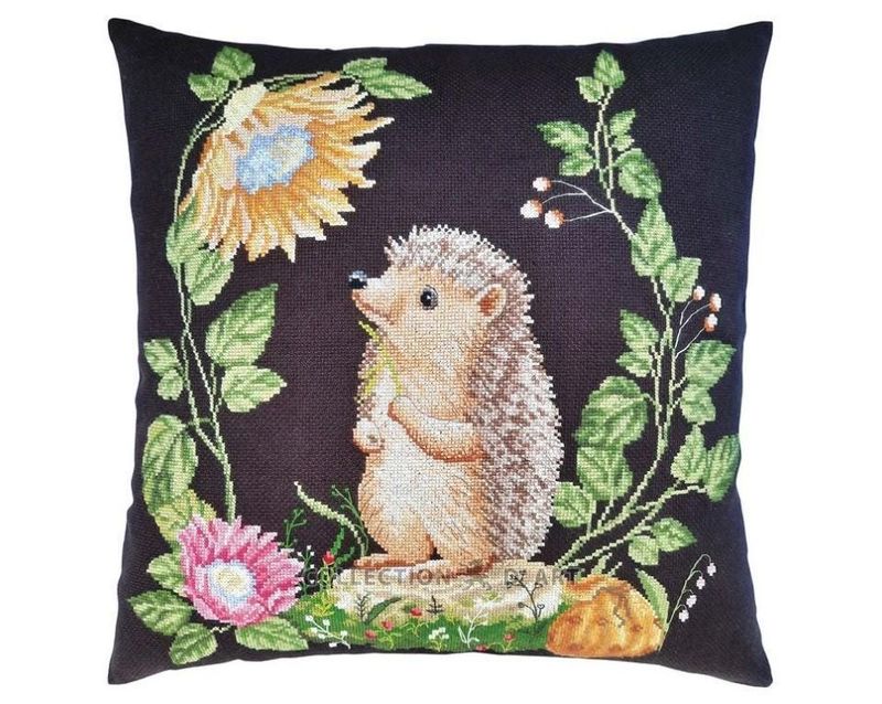 Night walk by RTO 2024 Сounted Cross Stitch Kit. Great cushion design