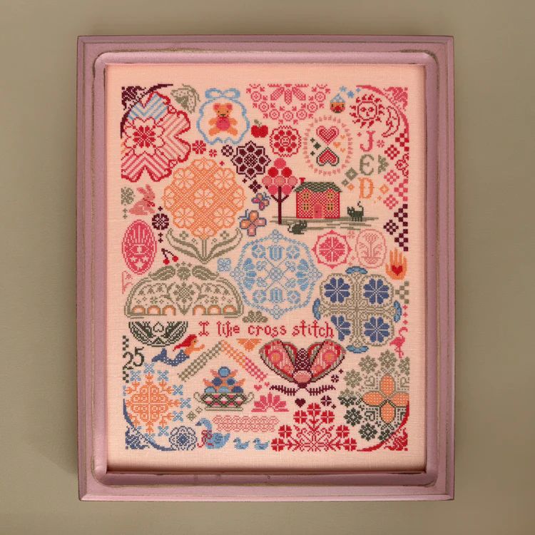 Discover "I Like Cross Stitch" Pattern by JEDxStitch—OrAbeille