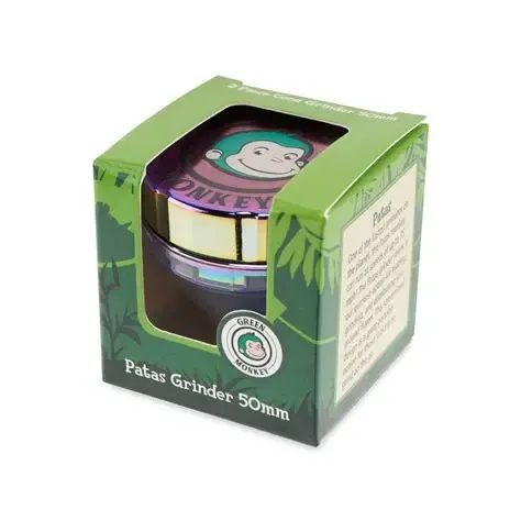 Green Monkey 2-piece Patas Grinder 50mm - Shop Weed Online in ...