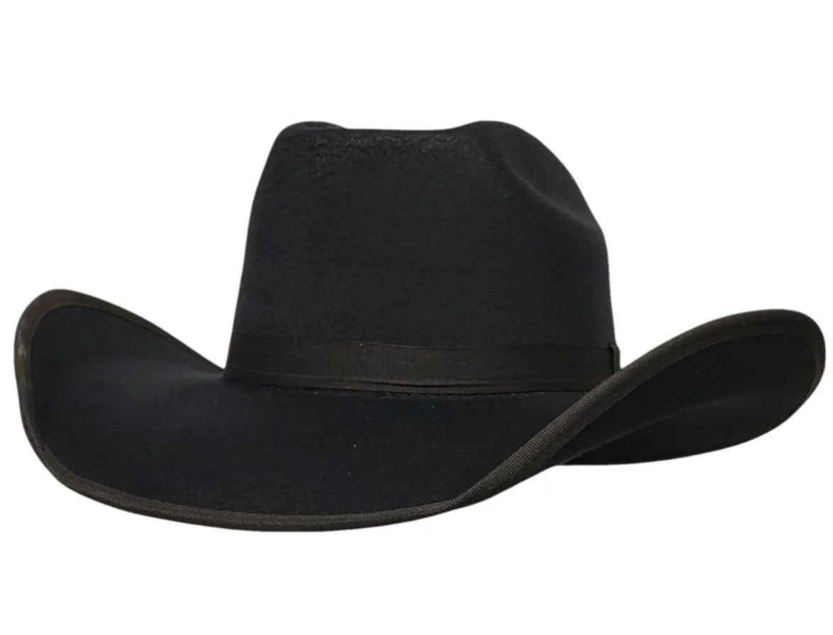 Cody Black Cotton Felt Cowboy Hat - Home Page - AHS Western Wear and ...