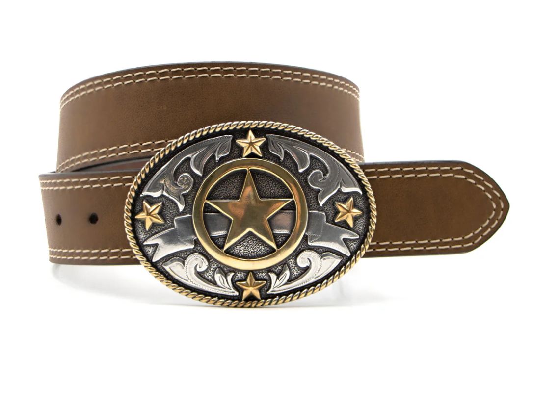 Kids' Texas Ranger Buckle with Double Stitch Belt - Home Page - AHS ...