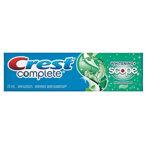 CREST COMPLETE w/ SCOPE TOOTHPASTE 20mL (C03016)