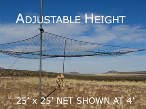 Drop Net System: 25' x 25' | Netgun Shop | CO2 Tactical Net Guns ...