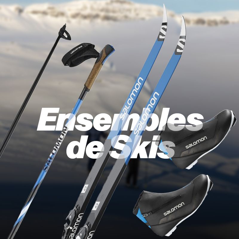 Ensembles de ski de fond complets