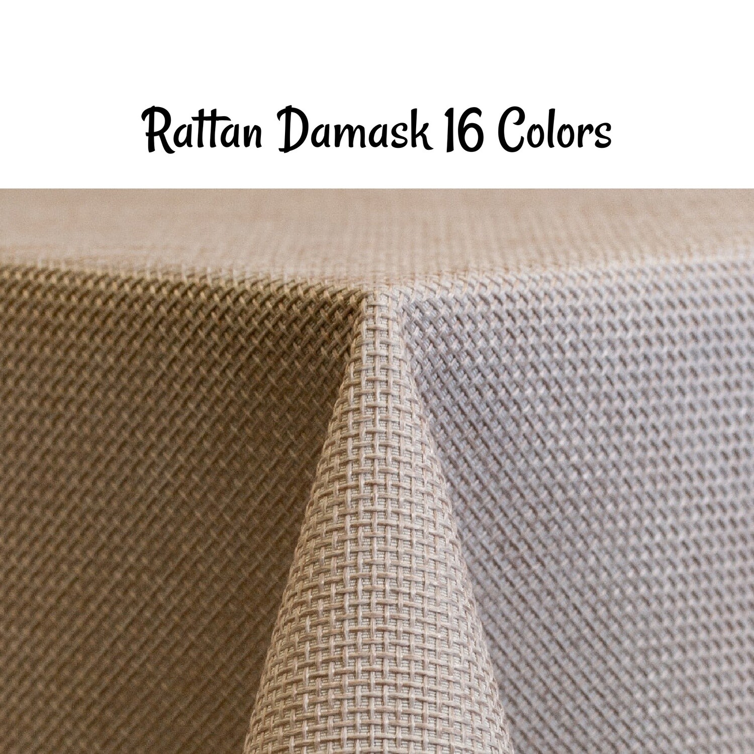Rattan 57" - 16 Colors | Annie's Home Store for Custom Tablecloths and ...