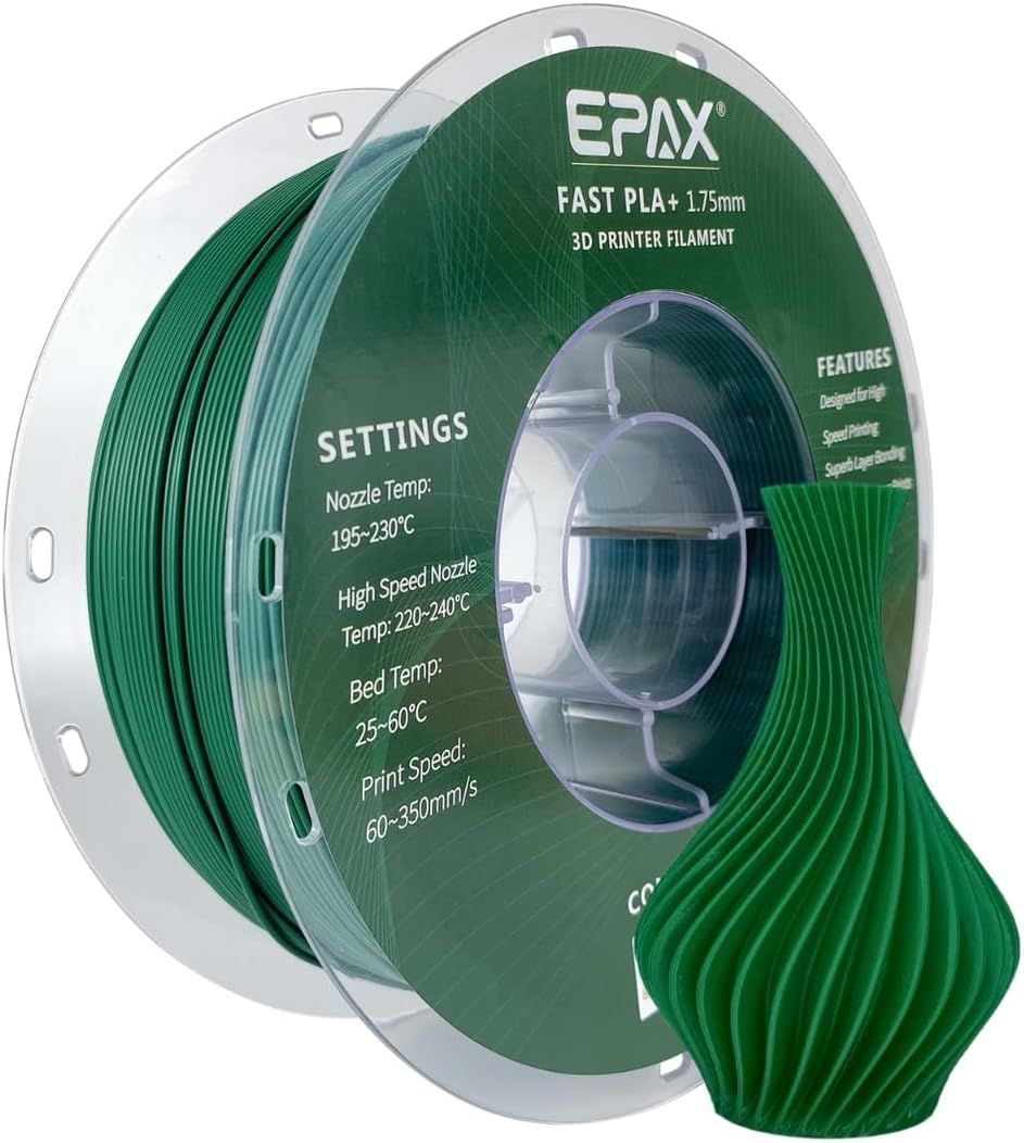 EPAX 3D PLA+ (Pine Green) 3D Printer Filament