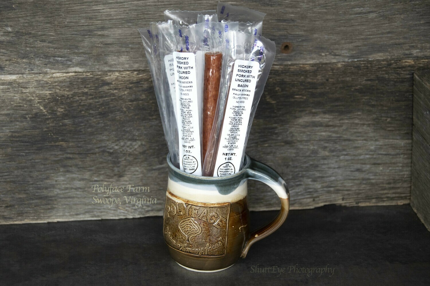 POLYFACE PORK STICKS