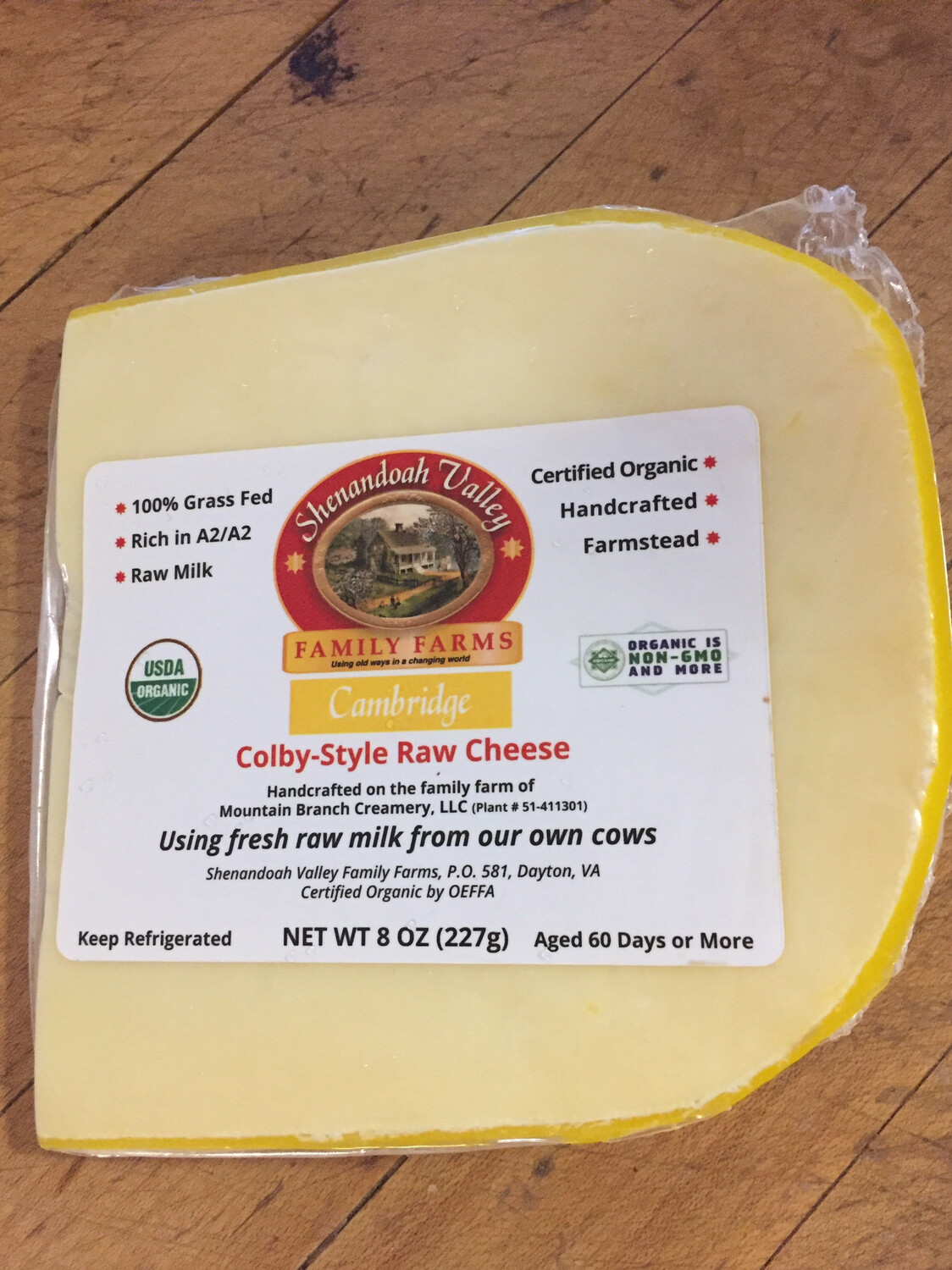 Organic Raw Cheese