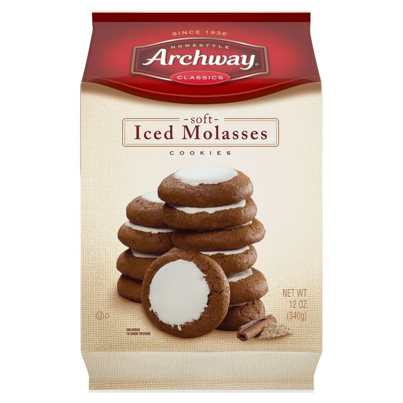 Archway Classics Homestyle Soft Iced Molasses Cookies 12 Oz