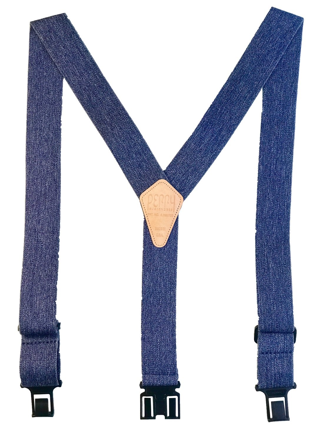 Original Perry Suspenders™ - Dark Denim Blue