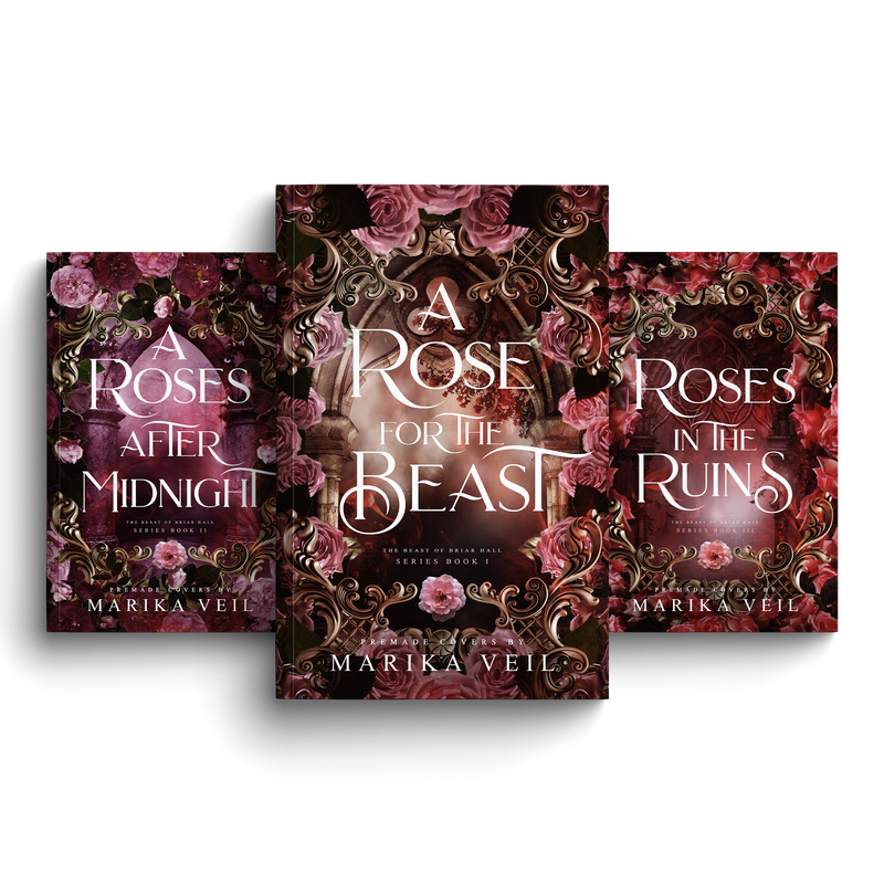 TRILOGY SET: A ROSE FOR THE BEAST, A ROSES AFTER MIDNIGHT, ROSES IN THE ...