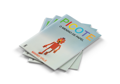 Picote – O menino de papel / Autor: Mario Vale/ Ilustrador – Catálogo – RHJ