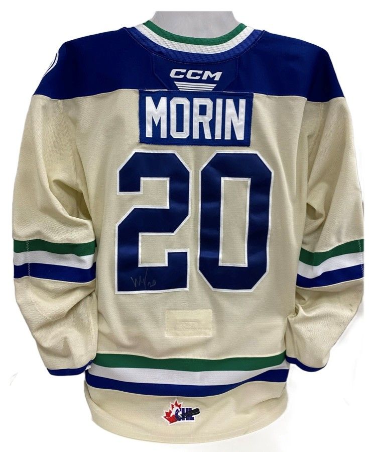 Swift Current Broncos – | 2024/25 William Morin Game Worn 4th Jersey