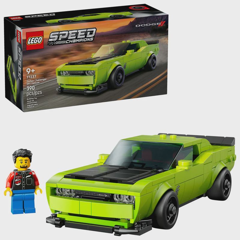 77237 Dodge Challenger SRT Hellcat Sports Car Legos