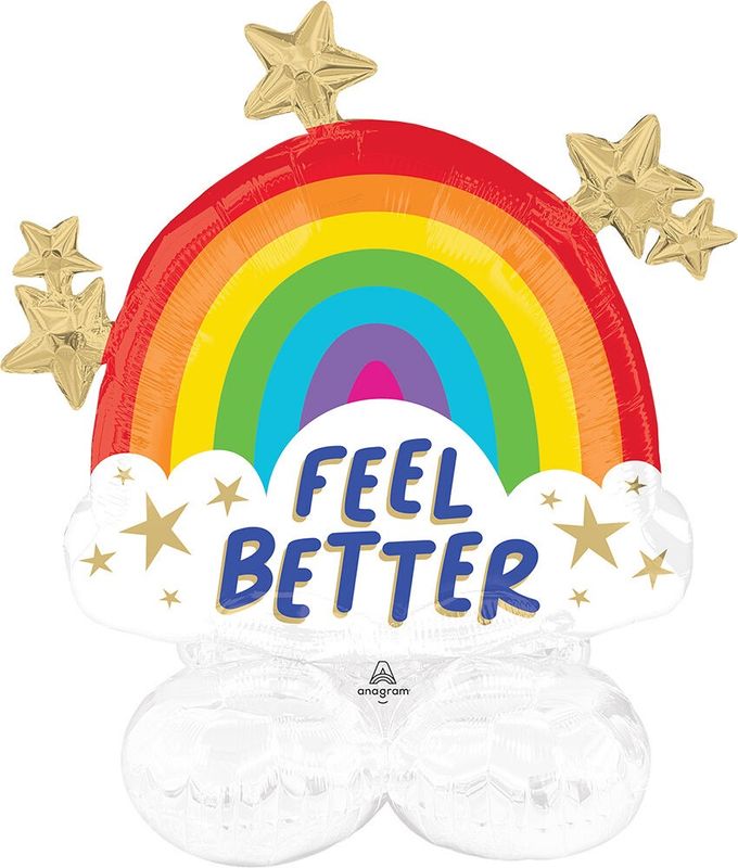 Rainbow Shine Feel Better AirLoonz 30" Balloon