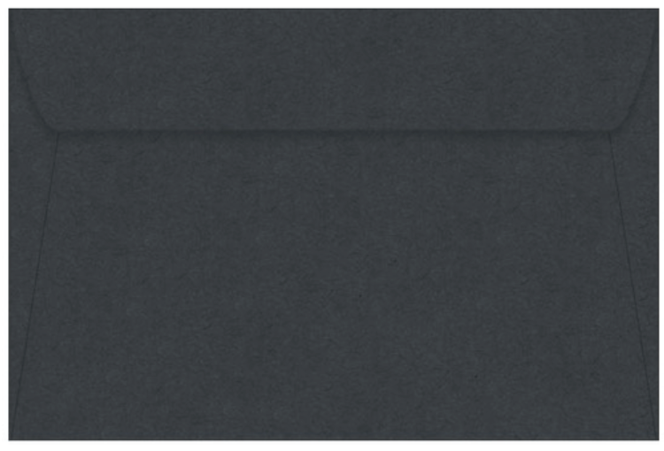 6 x 9 Black Envlope
