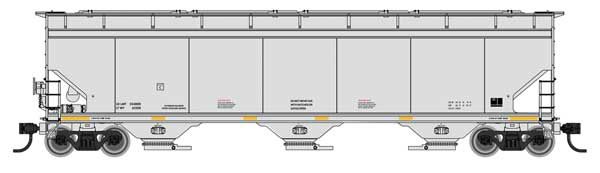 60' NSC 5150 3-Bay Covered Hopper