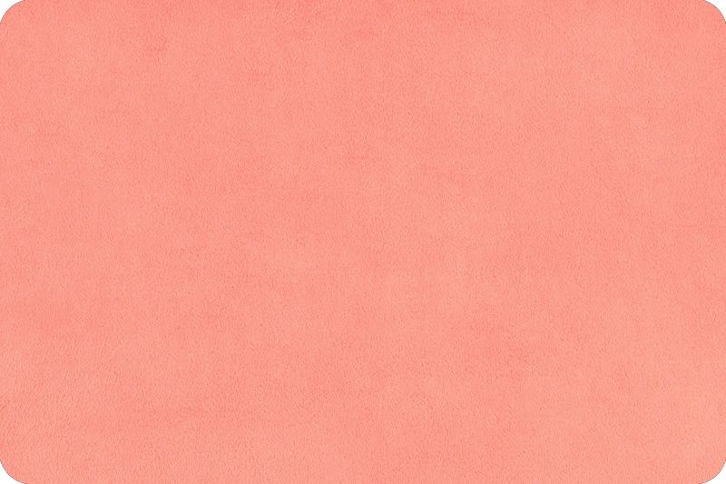 Shannon Cuddle 3 Solid 90" C390 Coral