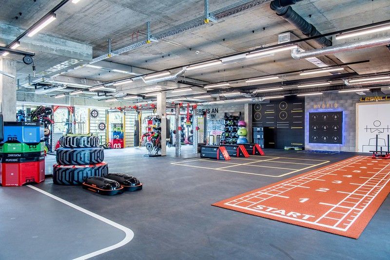 Free Weight Zone Flooring | Heavy-Duty Gym Tiles