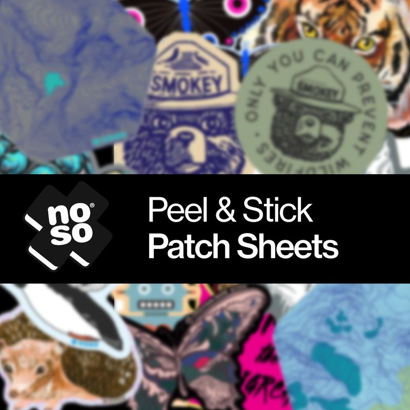 NEW Noso Clothing Patch Sheet