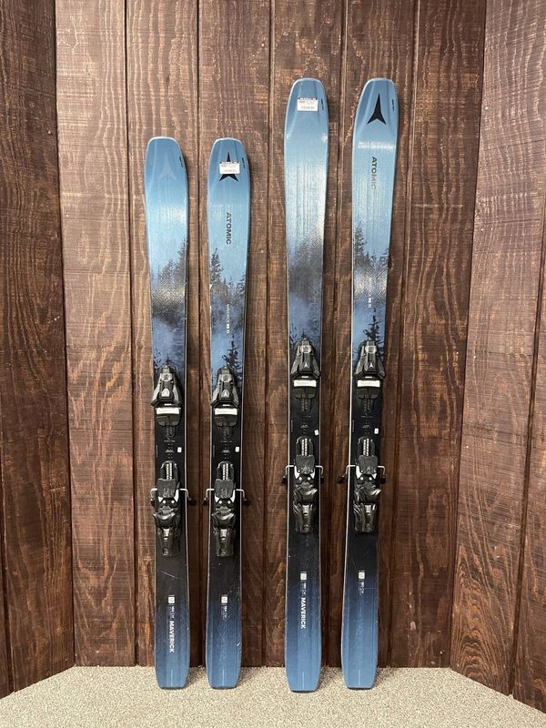 2025 Atomic Maverick 95 Ti Skis + Strive 13 Bindings
