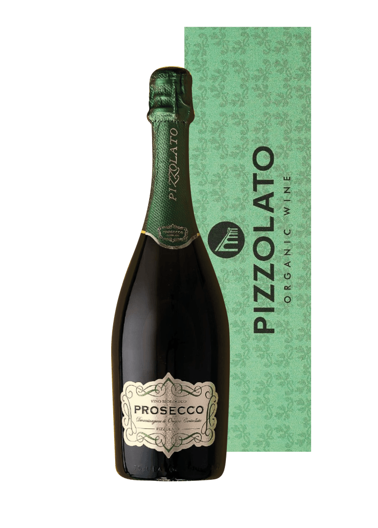 Pizzolato Prosecco Spumante brut - BIO - in geschenkdoos