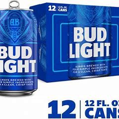 BUD LIGHT CAN 12PK 12 OZ CAN