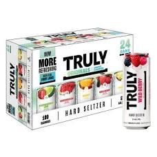 TRULY HARD SELTZER WILD BERRY 24 OZ CAN