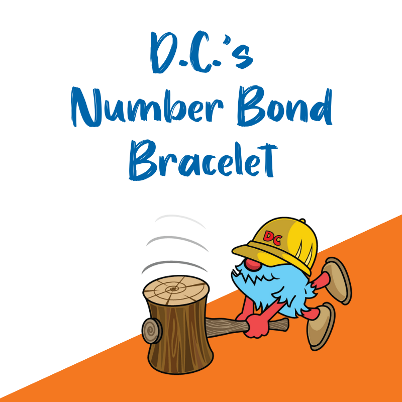 D.C.'s Number Bond Bracelet (Numbers 3-20) | Shop | SIS For Teachers