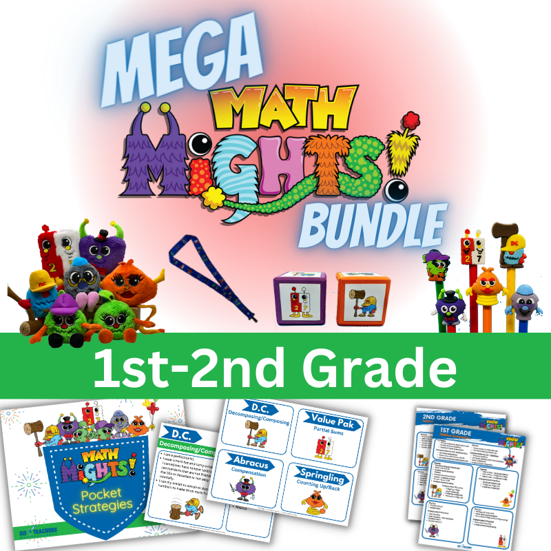 Mega Math Mights Bundle: 1st-2nd Grade | Shop | SIS For Teachers