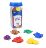 Fraction Pattern Blocks | Introduction to Multiplication: Concrete ...