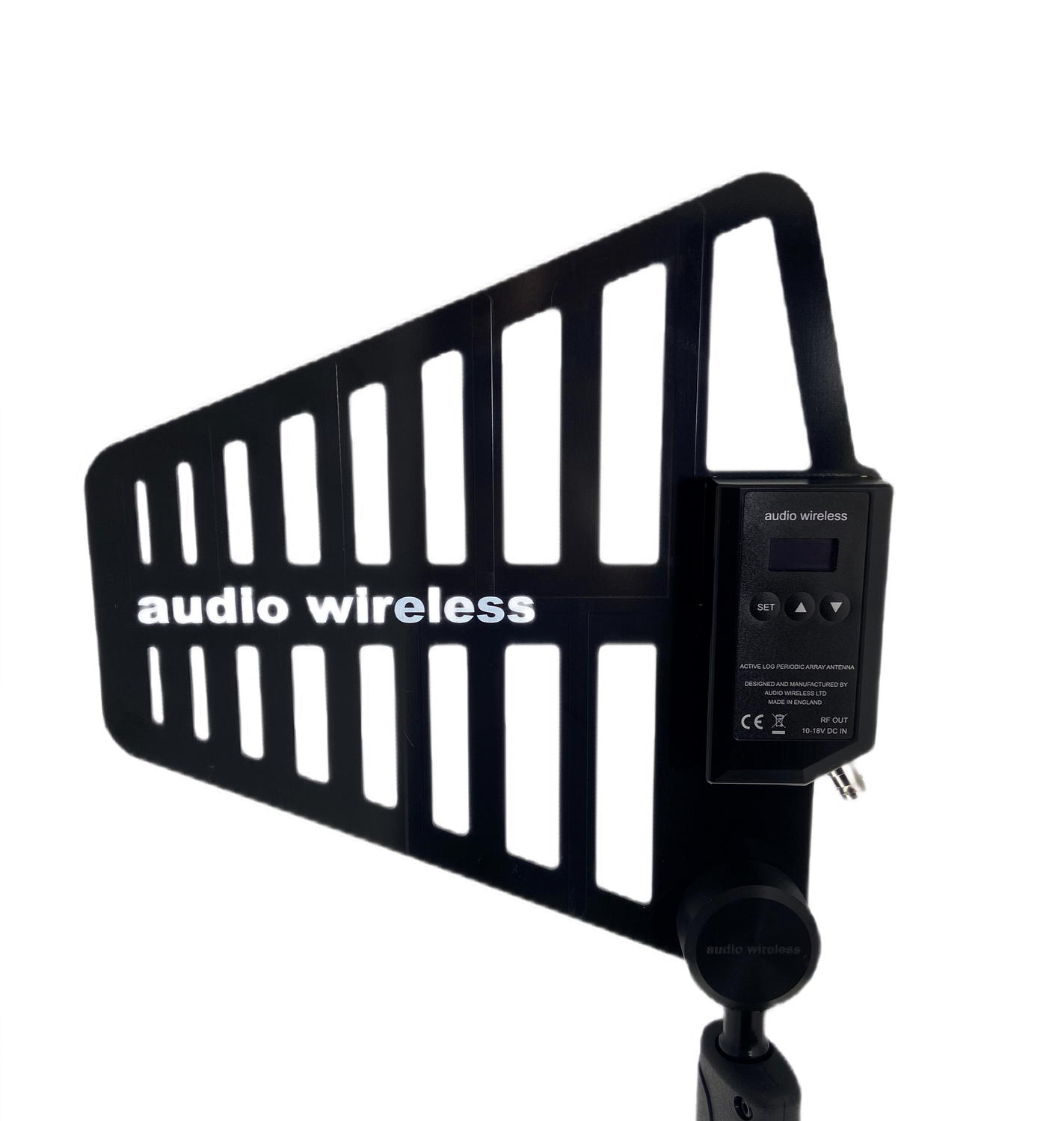 Active Dual Band 470-700MHz/960-1164MHz UK DME Band LPDA Antennas