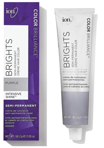 Ion Color Brilliance Semi-Permanent Brights Hair Color Purple