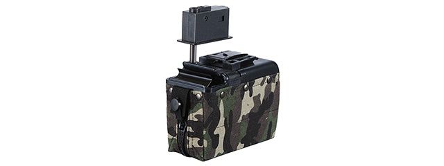 Classic Army 1200rd Box Mag for M249 Series Airsoft LMGs
