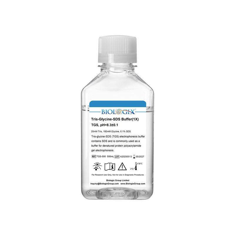 Biologix® Tris-glycine-SDS (TGS) Electrophoresis Buffer ( 1X ), pH8.3 ...