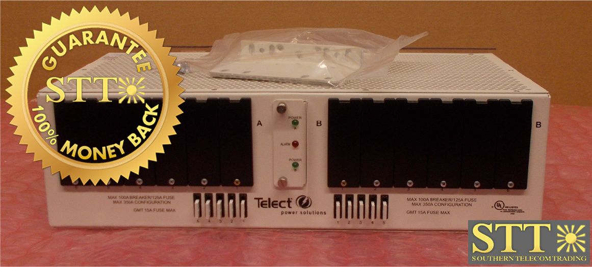 350CB06 TELECT FUSE PANEL 350A DUAL FEED 6/6 TLS/TPS 5/5GMT 19/23 ...